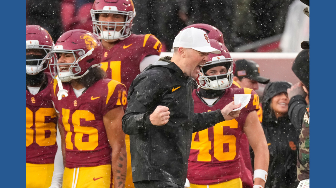 College football Week 13: No. 16 USC at No. 6 Oregon top game as CFP and conference races take ...