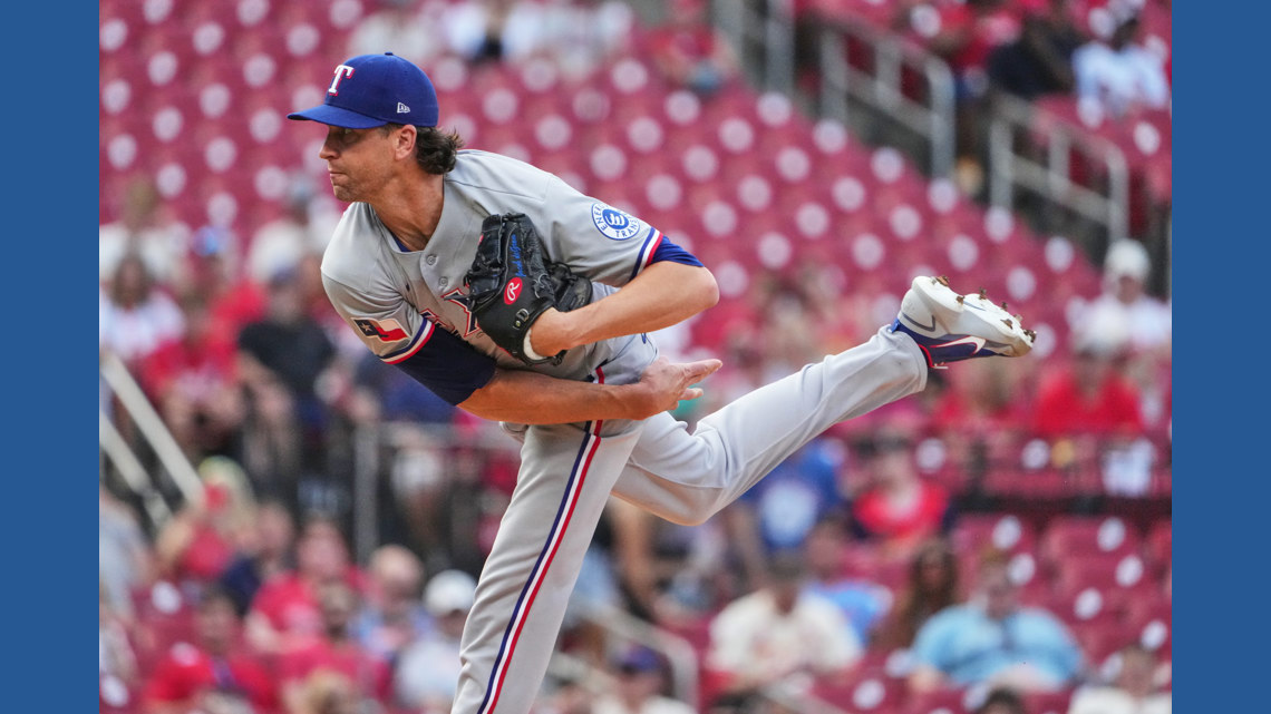 Rangers ace Jacob deGrom gets his 100th major league win on his son's ...