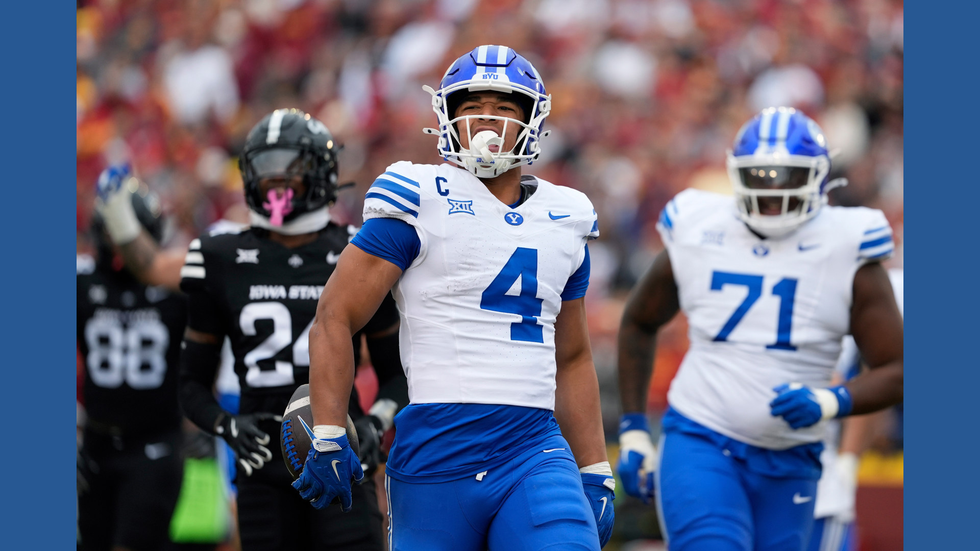 No. 11 BYU seeking spot in Big 12 title game and potential rematch against No. 6 Texas Tech ...