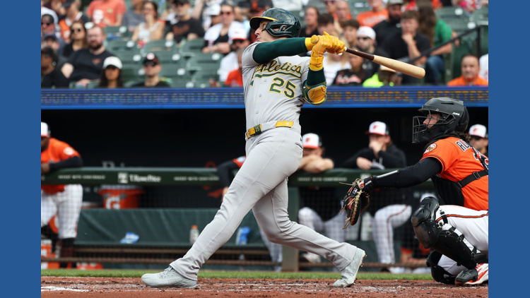 Rooker's 3-run homer and Civale's 5th-inning escape help the A's to a 6 ...
