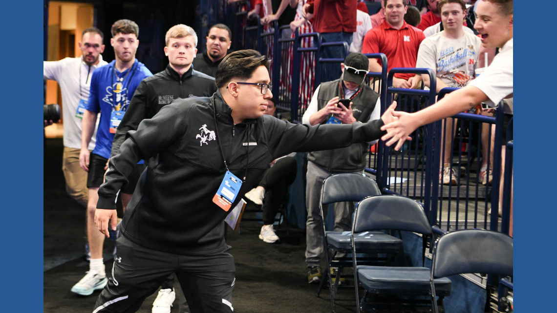 McNeese's boom box-carrying student manager Amir 'Aura' Khan is back ...