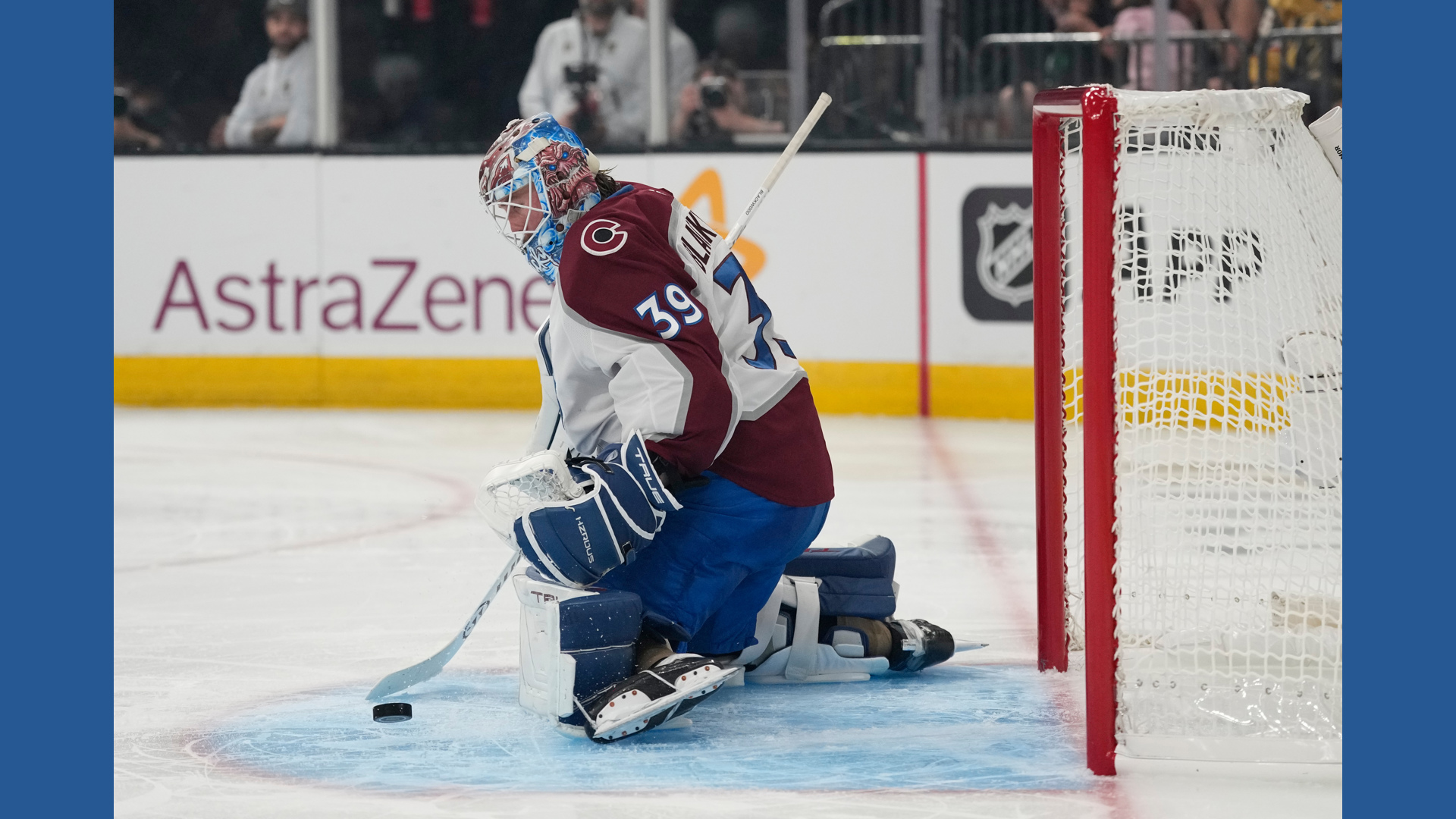 Hoping to stave off elimination, Avalanche turn to goalie Mackenzie ...