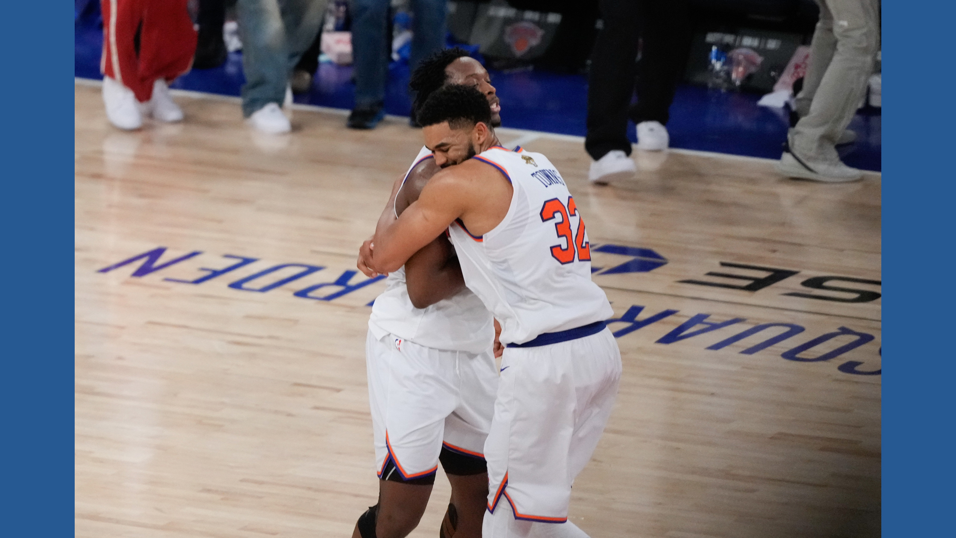 'Right hand from God': One play, 4.5 seconds and a place in Knicks lore ...