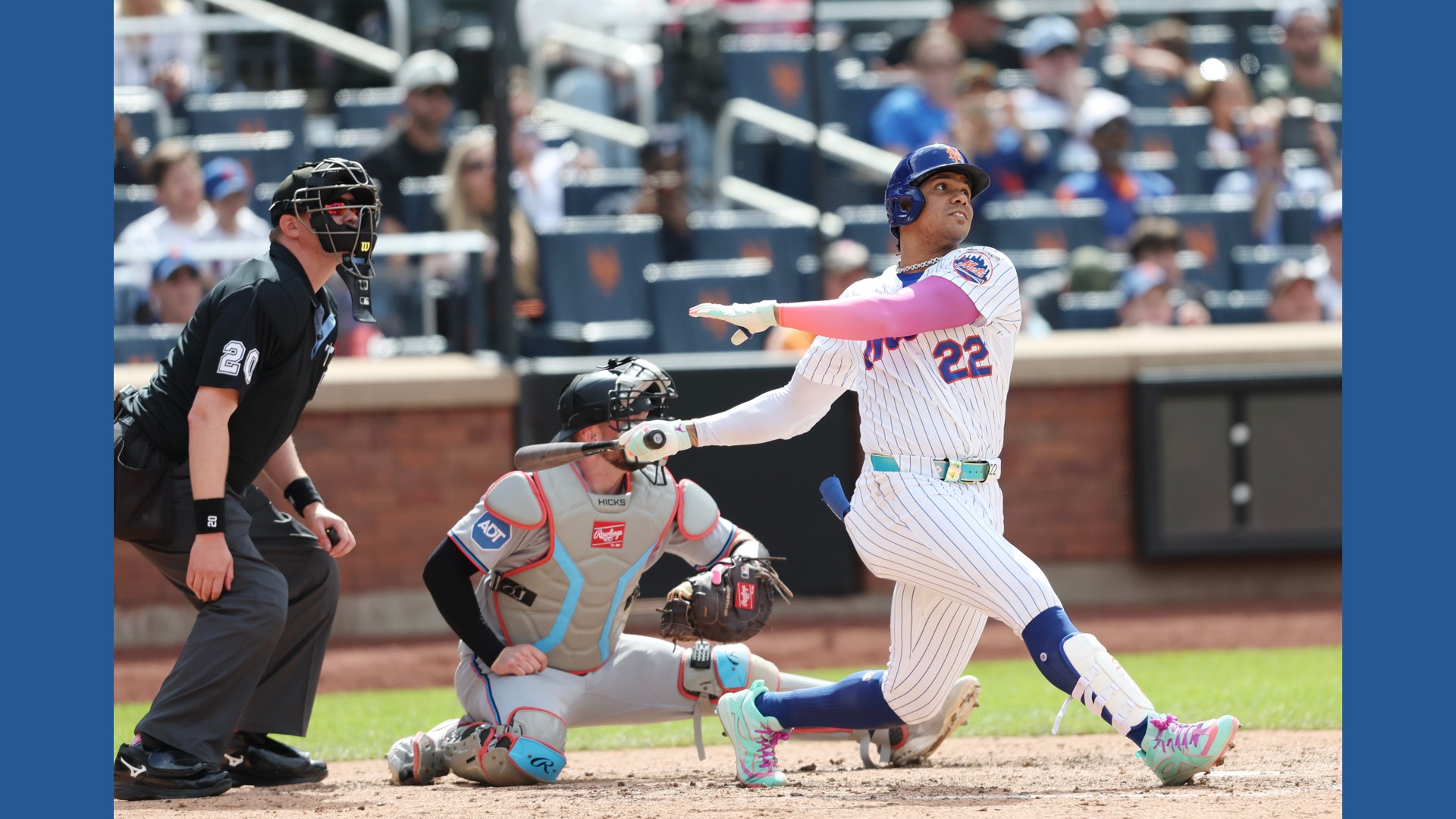 Soto's grand slam and Benge's leadoff homer help Mets pound Marlins 10 ...