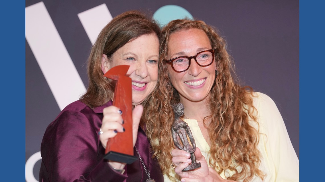 Virginia Evans and Lyse Doucet win Women's Prize book awards | khou.com