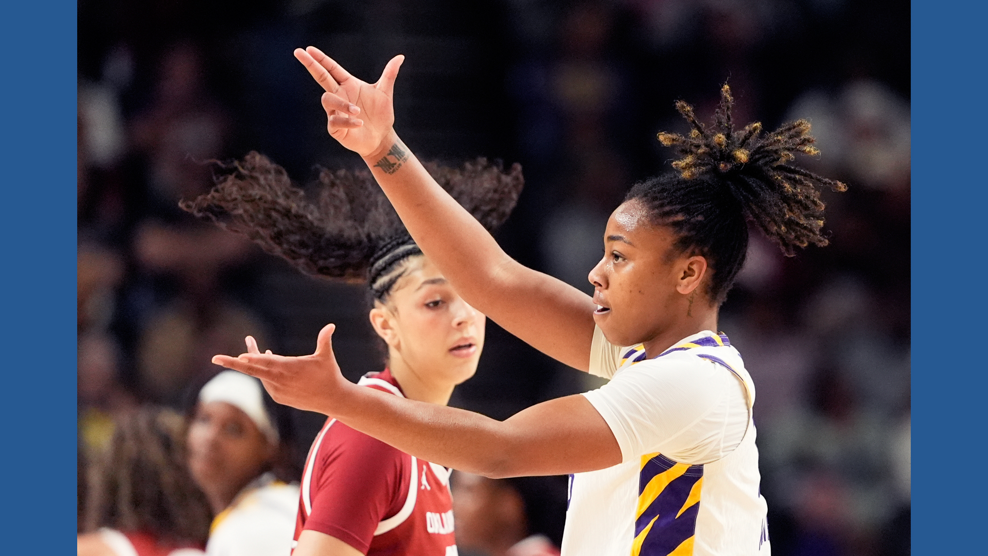 MiLaysia Fulwiley scores 22, No. 6 LSU blows out No. 7 Oklahoma 112-78 ...