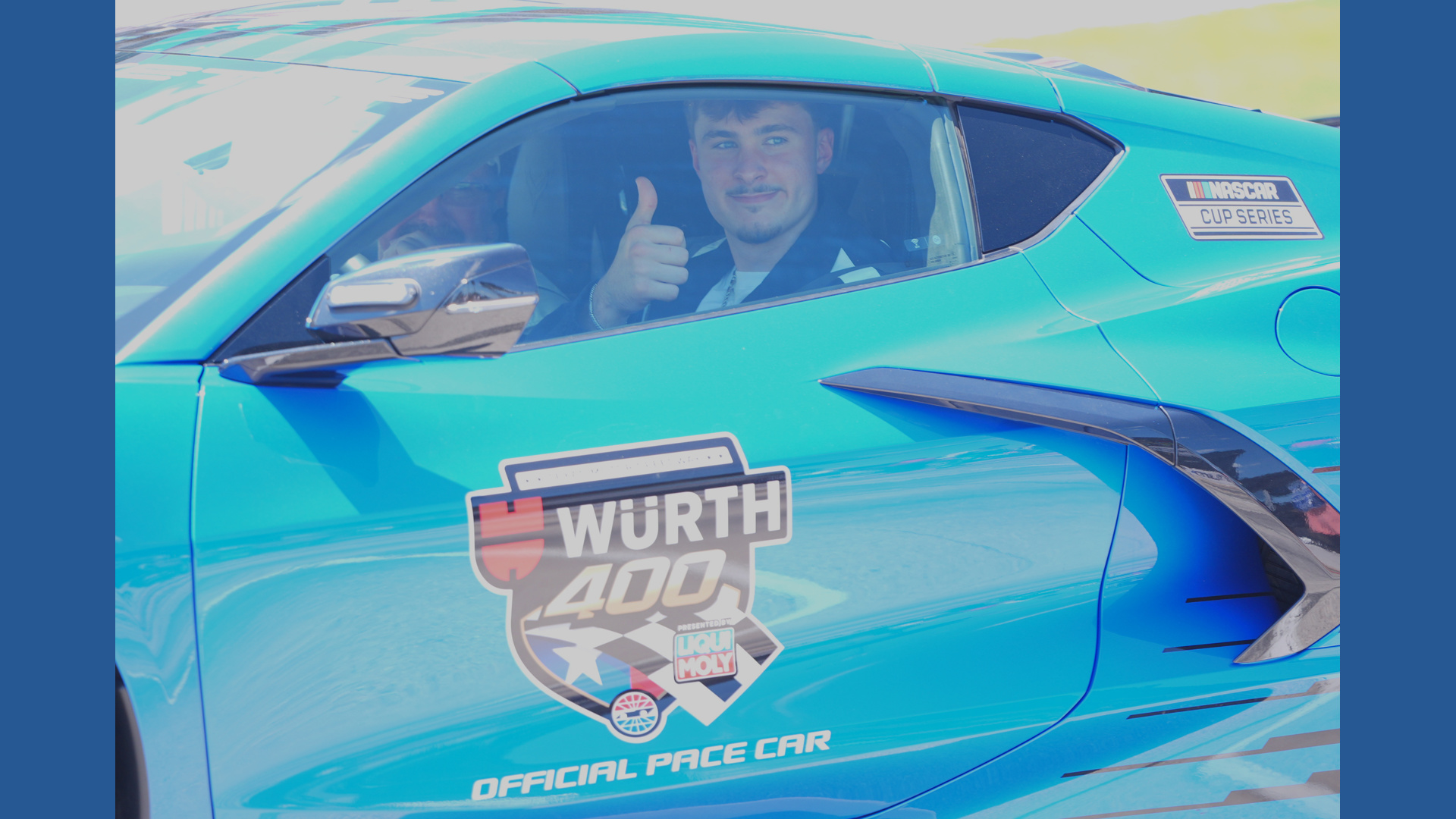 NBA top rookie Cooper Flagg gets a ride from NASCAR rookie Connor ...