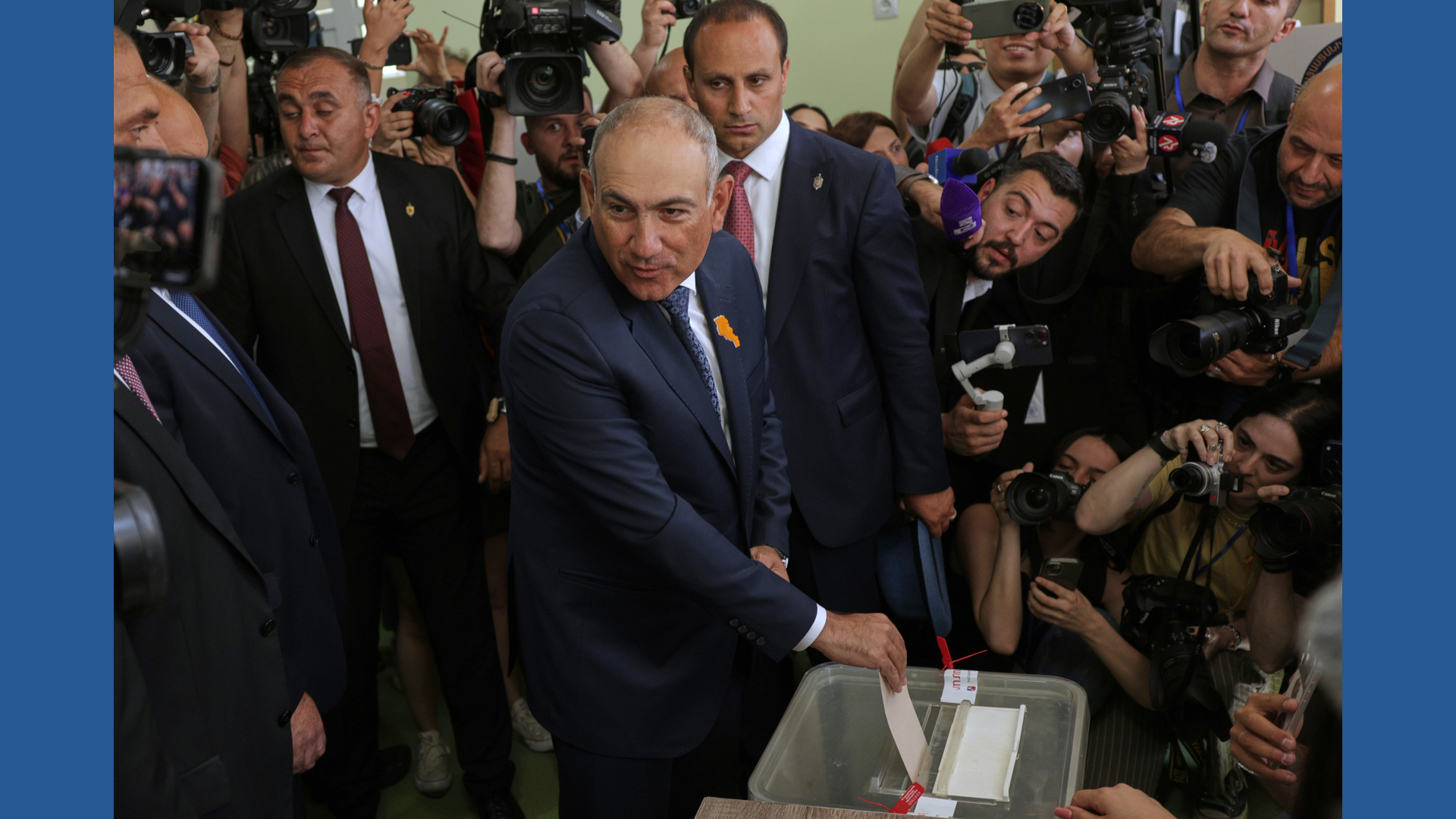 Armenians go to the polls under Russian pressure aimed at preventing a ...