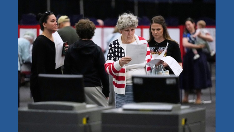 The Latest: Maine primary election tests Platner’s support following ...