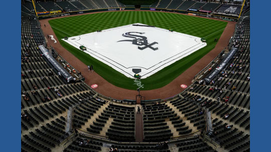 Atlanta Braves at Chicago White Sox game postponed because of rain ...