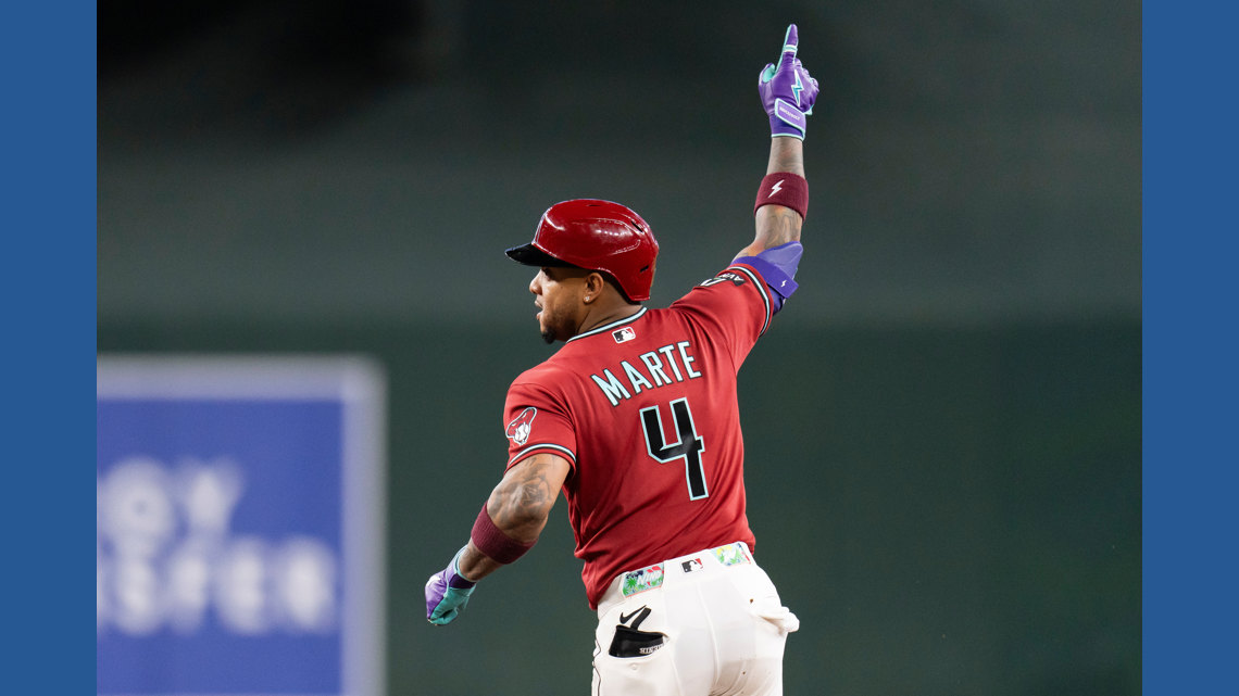 Diamondbacks beat the Braves 6-5 in 10 innings to split the 4-game ...