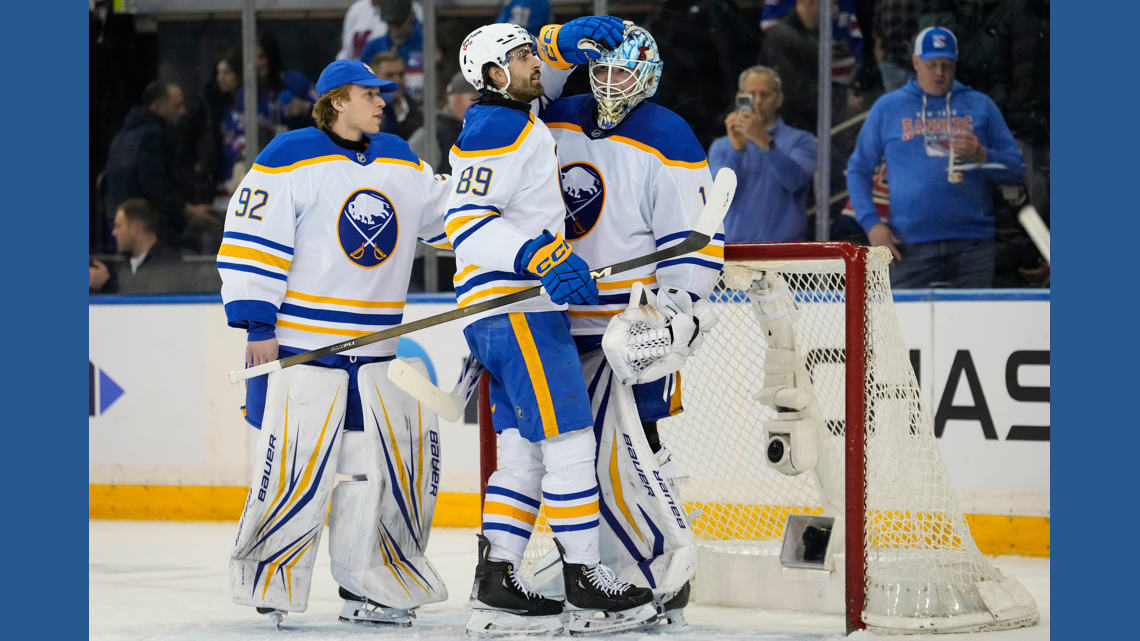 Jason Zucker’s third-period goal lifts the Sabres past the Rangers ...