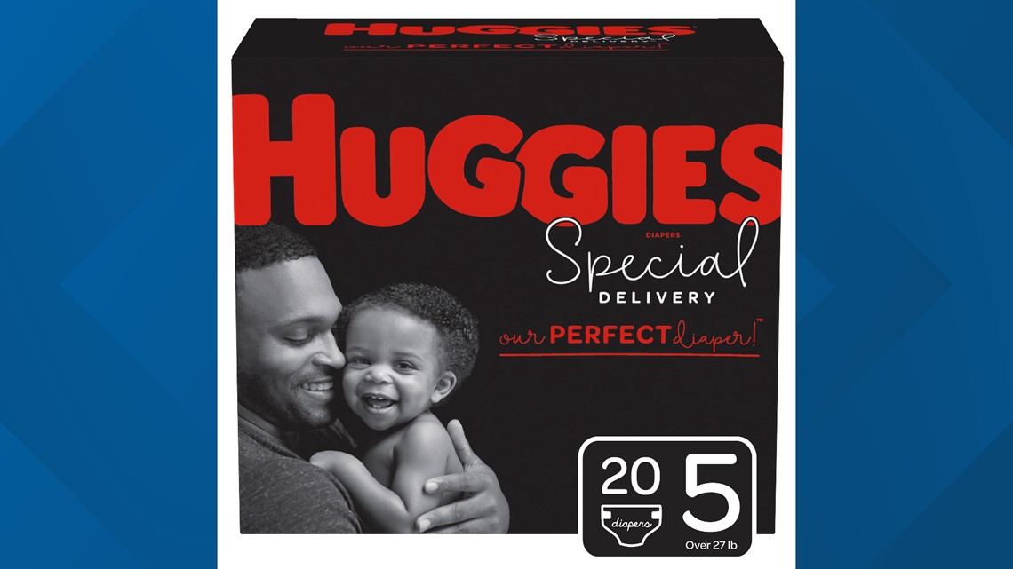 Huggies puts dads on its diaper boxes for first time | khou.com