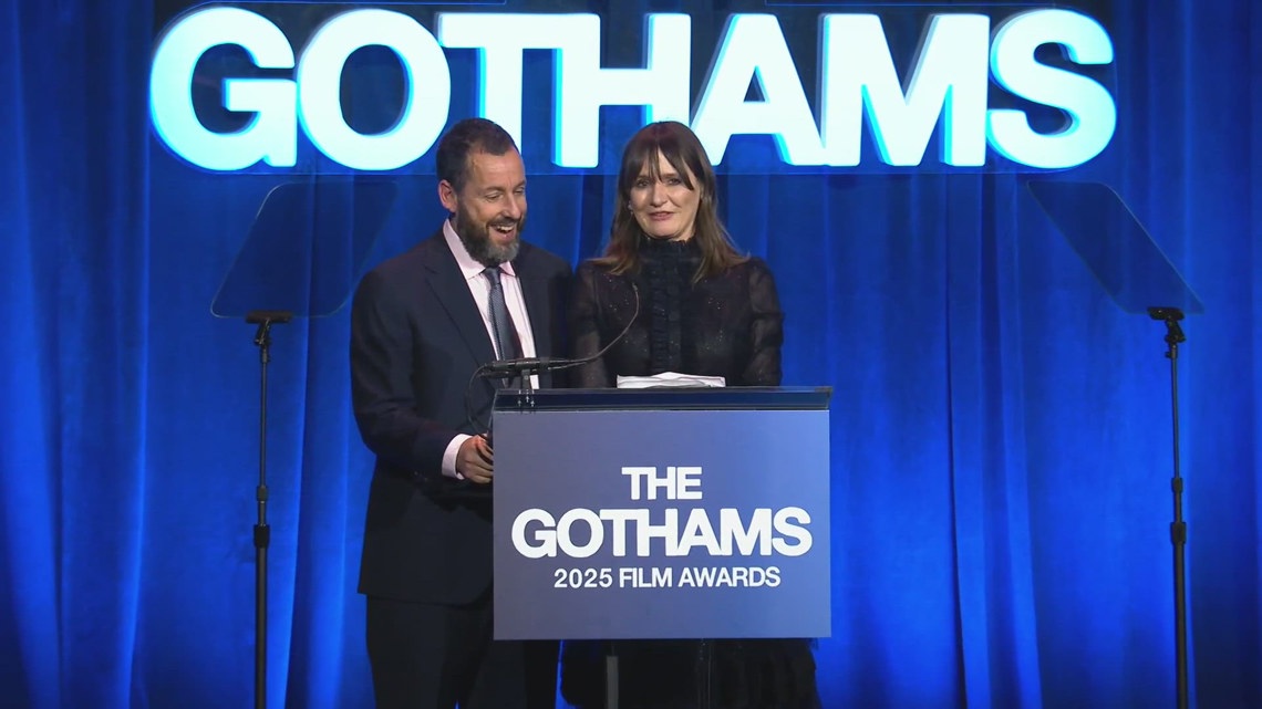 Adam Sandler, Emily Mortimer present Director Tribute to Noah Baumbach ...