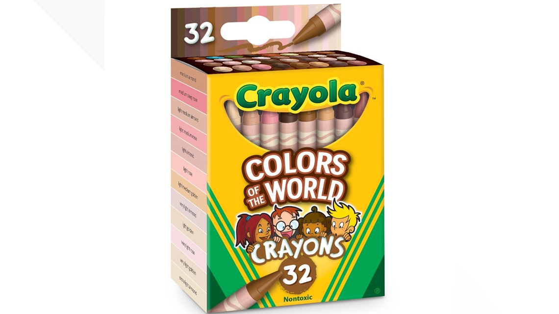 Crayola's 'Colors of the World' line represents 40 skin tones | khou.com