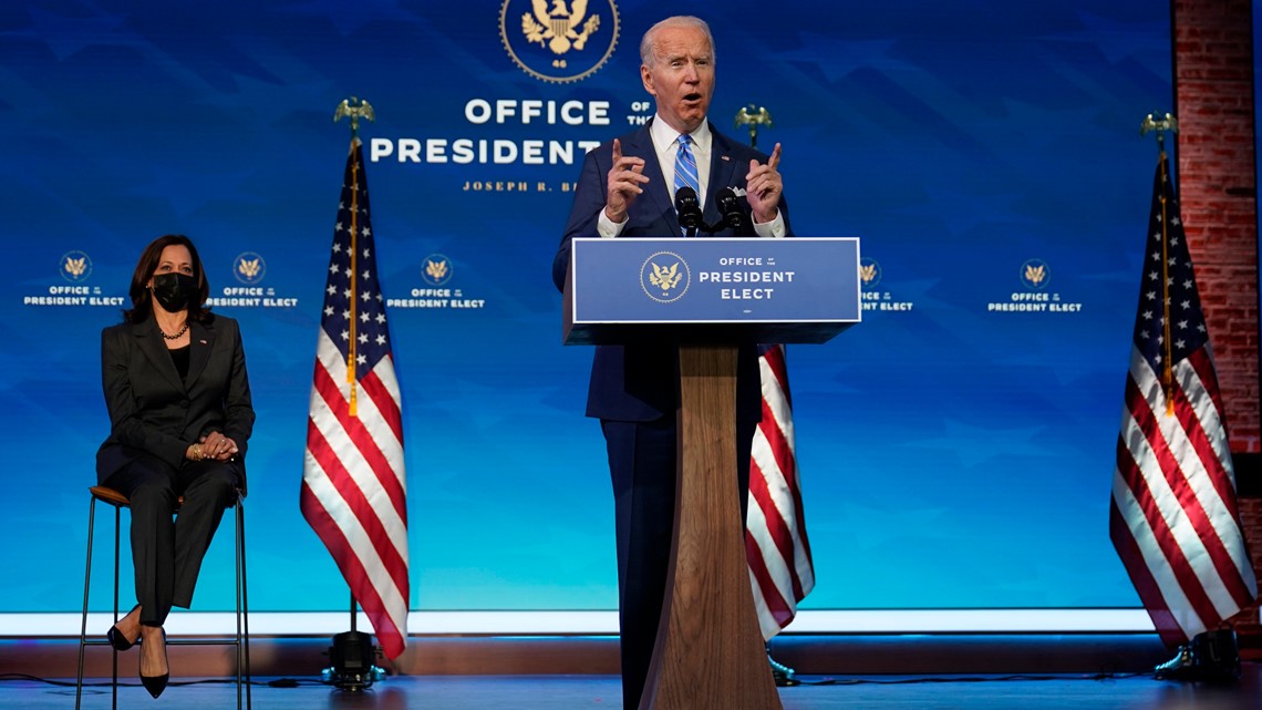 Biden lays out 'Day One' agenda for executive actions | khou.com