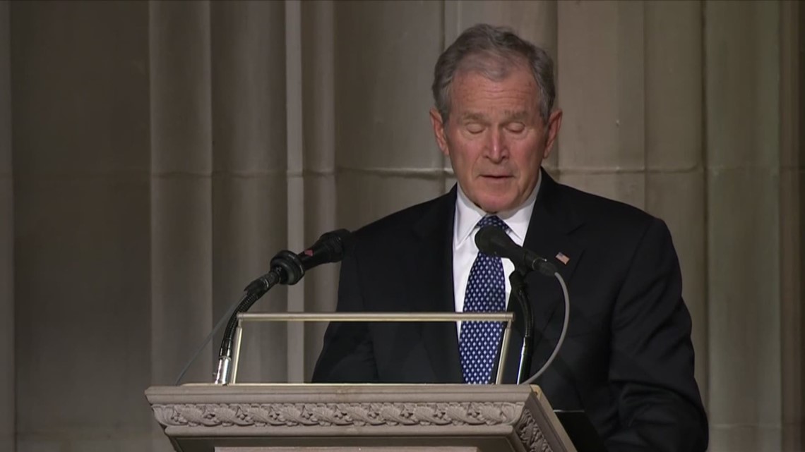 George W. Bush: Dad's brushes with death made him cherish the gift of ...