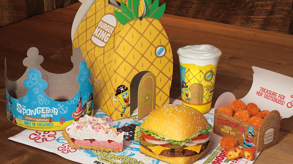 Burger King launches limited-time SpongeBob menu | khou.com