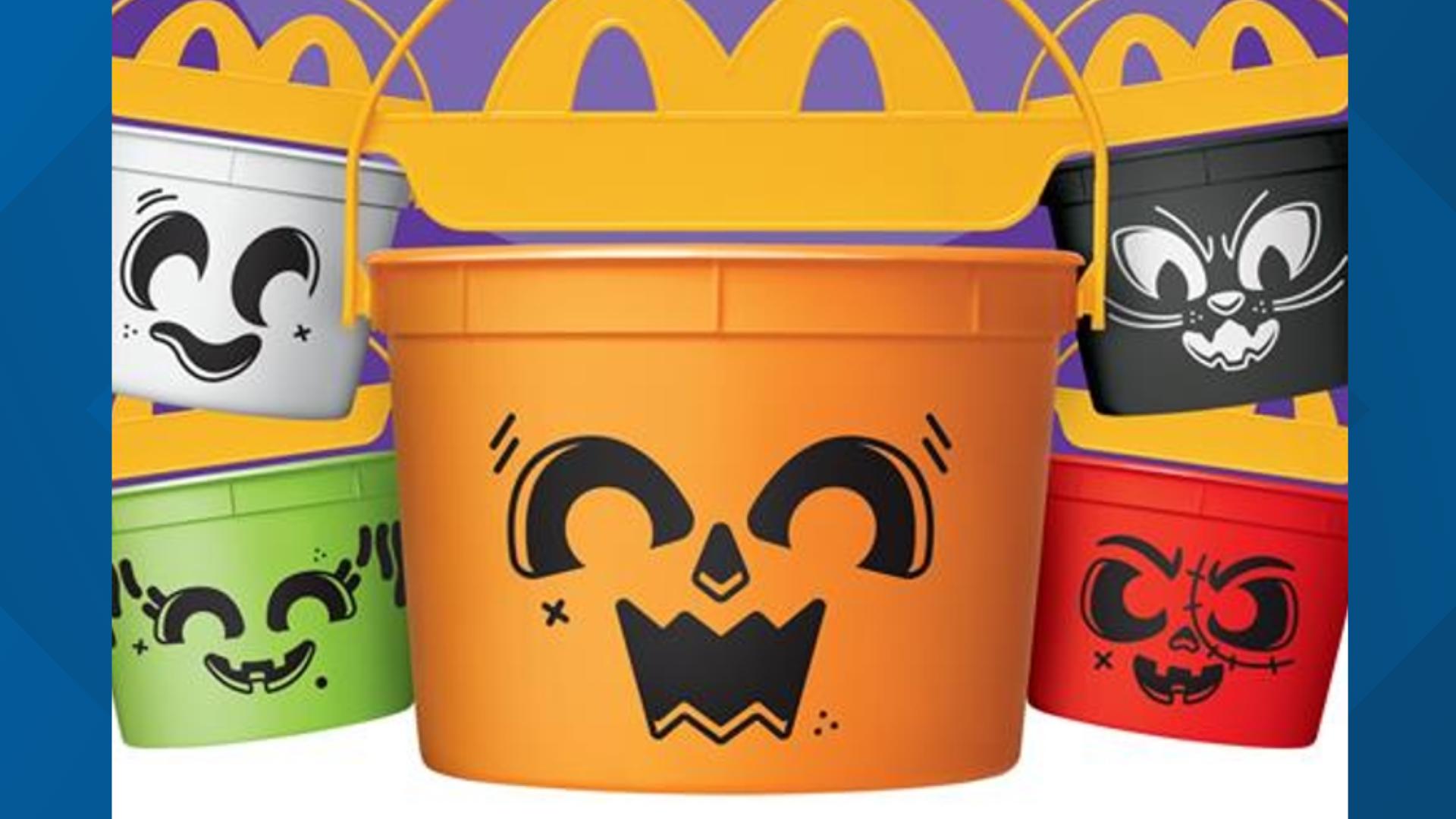 McDonald's Boo Buckets return: How to get Halloween Happy Meal pails ...