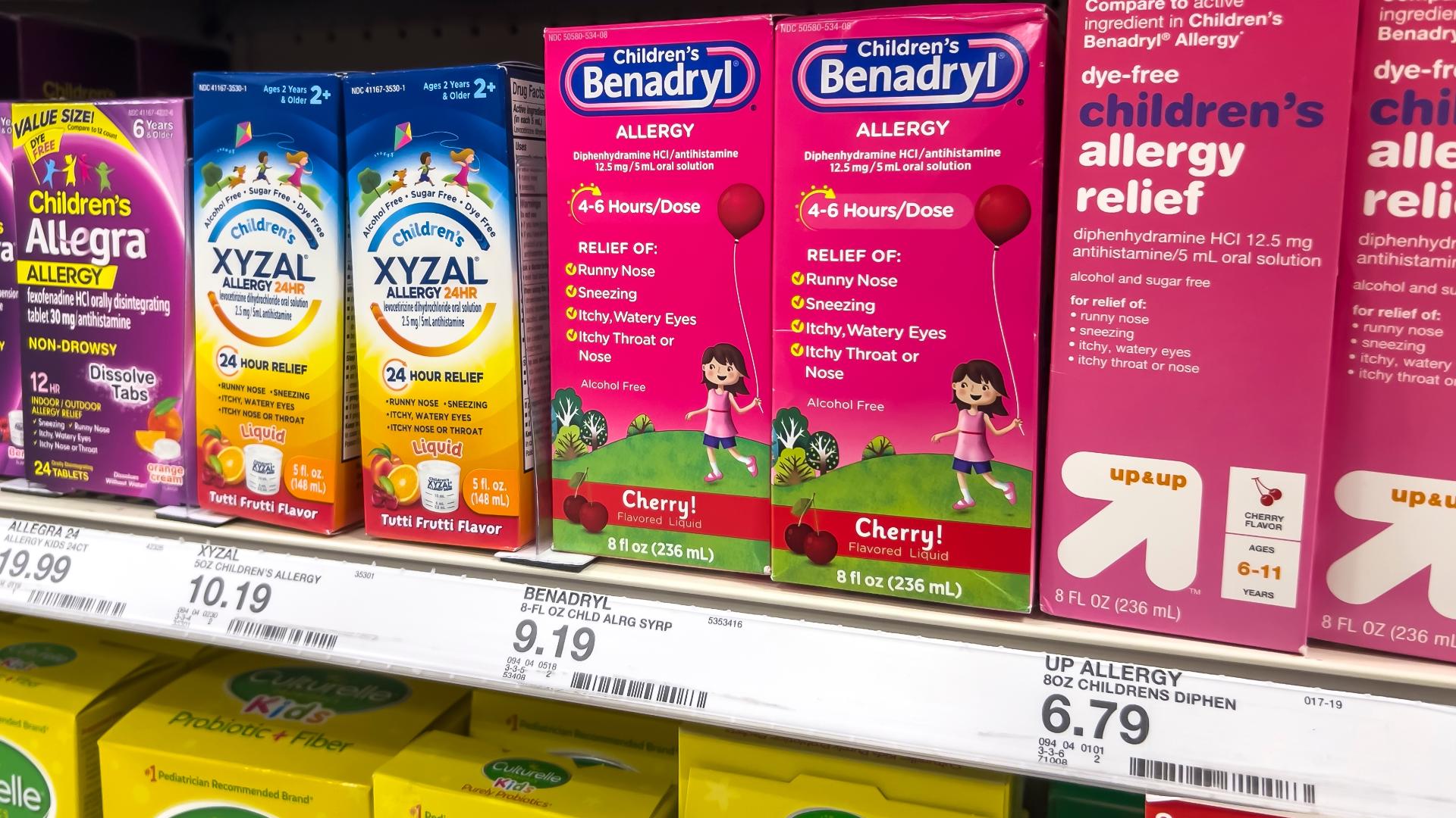 Arsell recalls Benadryl Liquid Elixir over packaging risk | khou.com