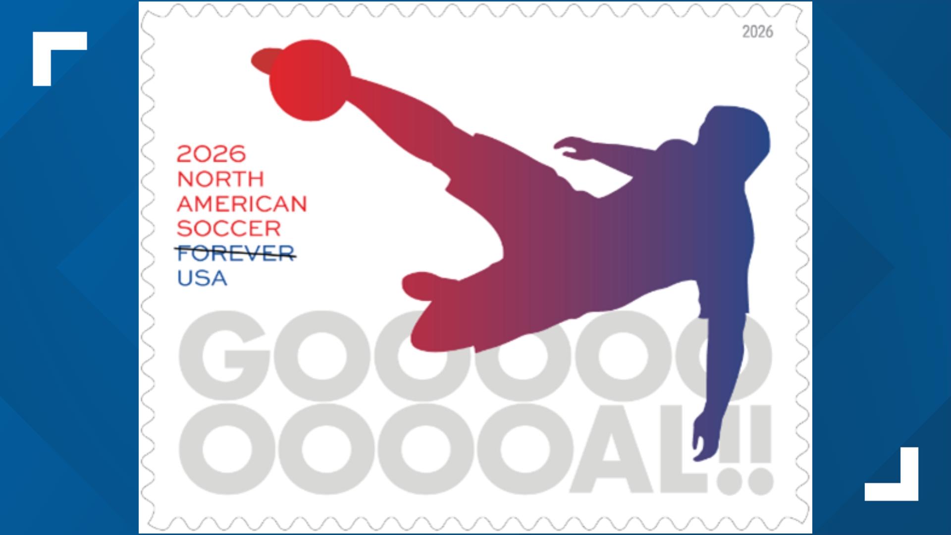 USPS drops new soccer stamp as US prepares to host World Cup matches ...