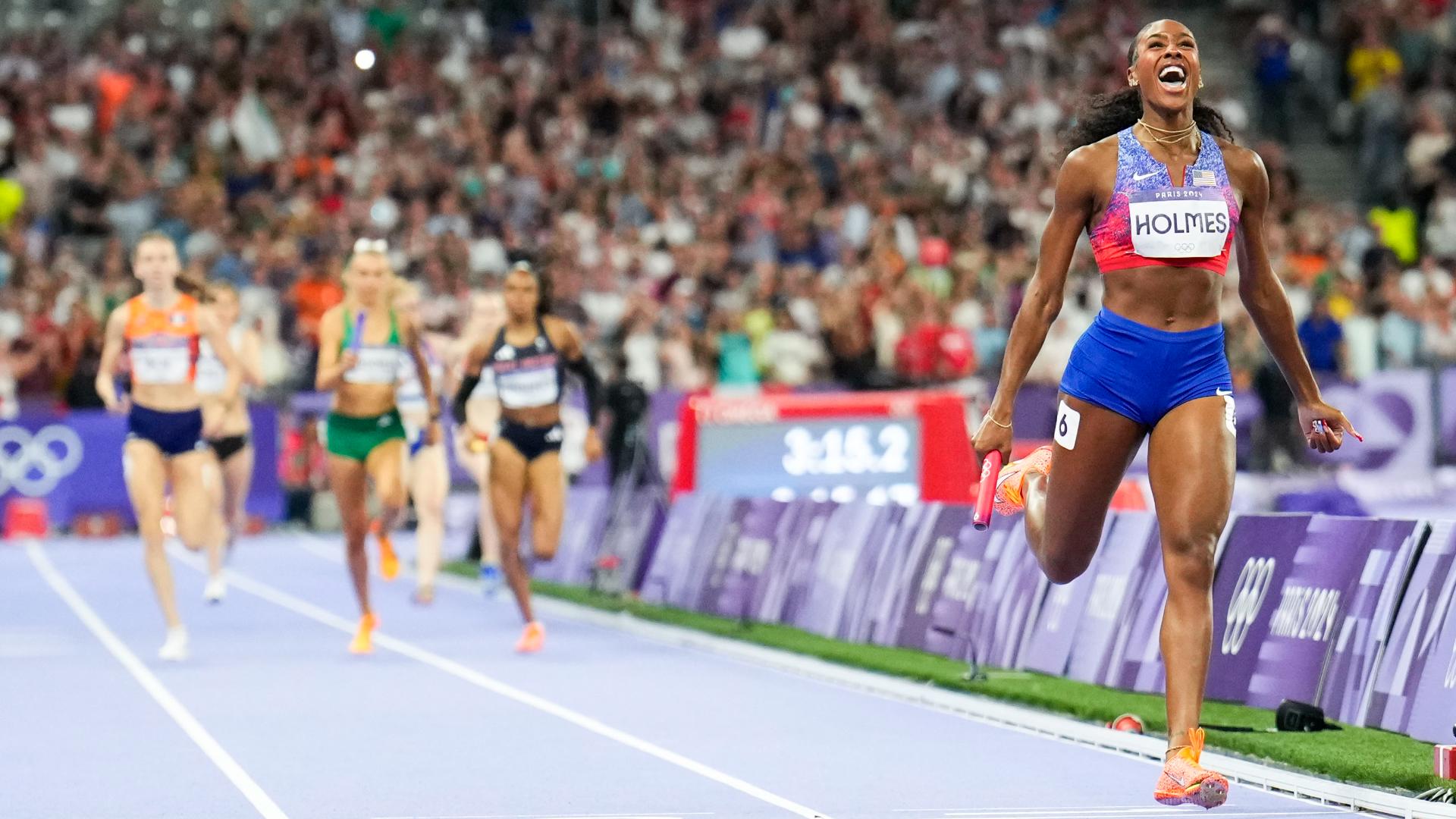 Who won the women's 4x400 relay at the Paris Olympics? | khou.com