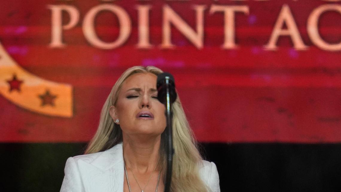 Who is Erika Kirk? Widow of Charlie Kirk speaks at his memorial | khou.com