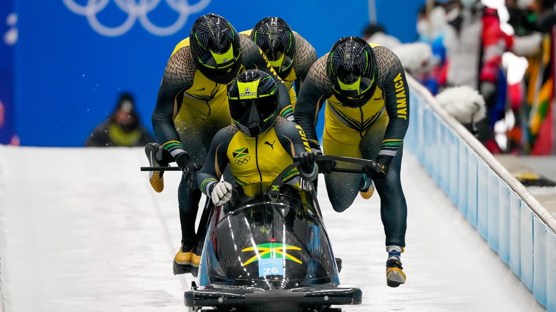 Watch: Jamaican bobsled team returns to Winter Olympics action | khou.com