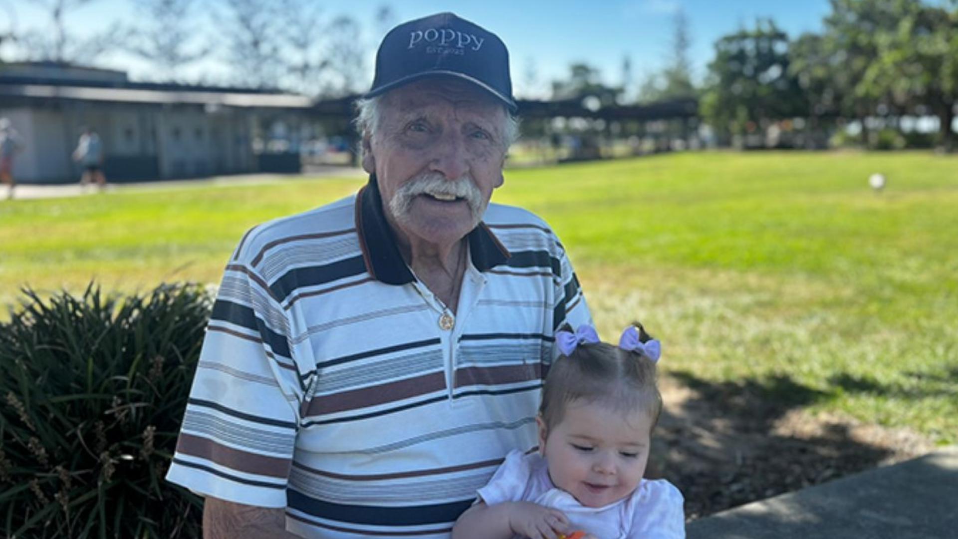 91-year-old becomes world’s oldest first-time grandfather | khou.com