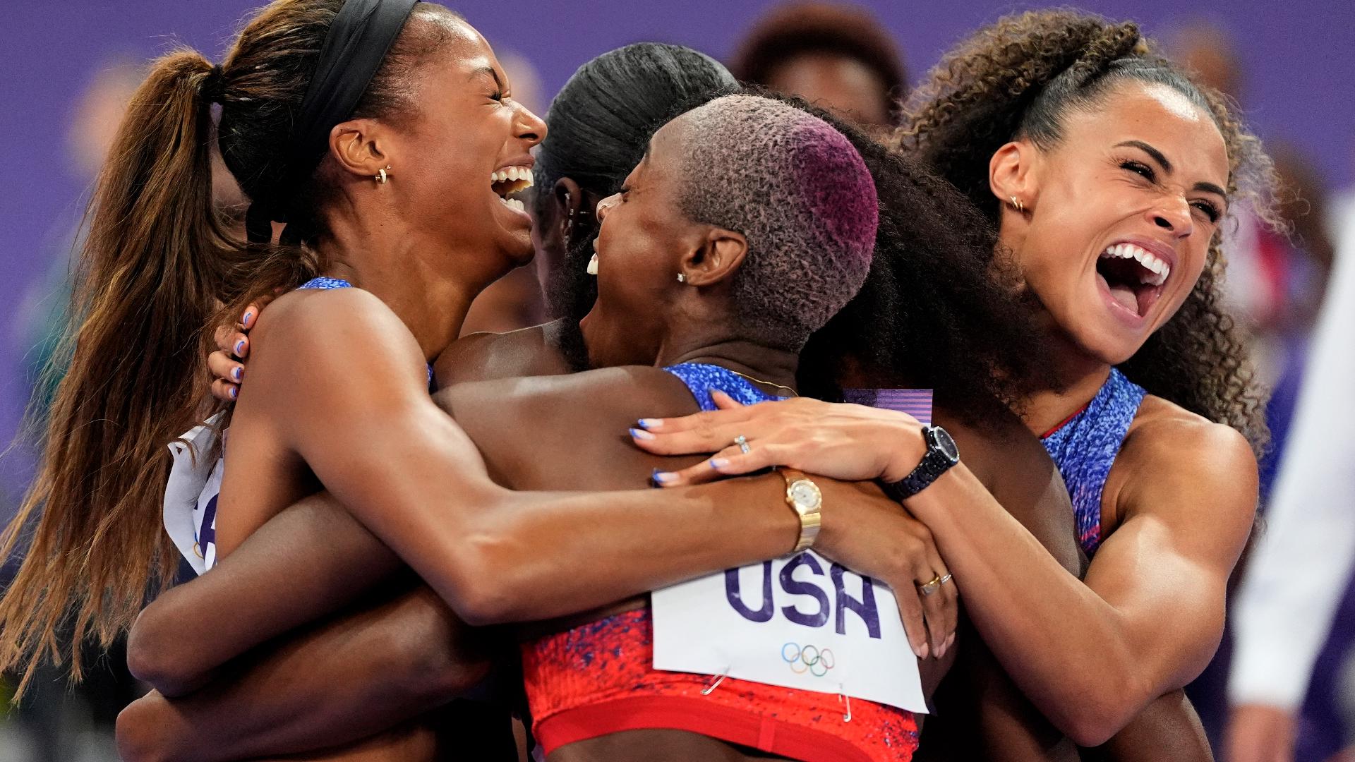 Who won the women's 4x400 relay at the Paris Olympics? | khou.com