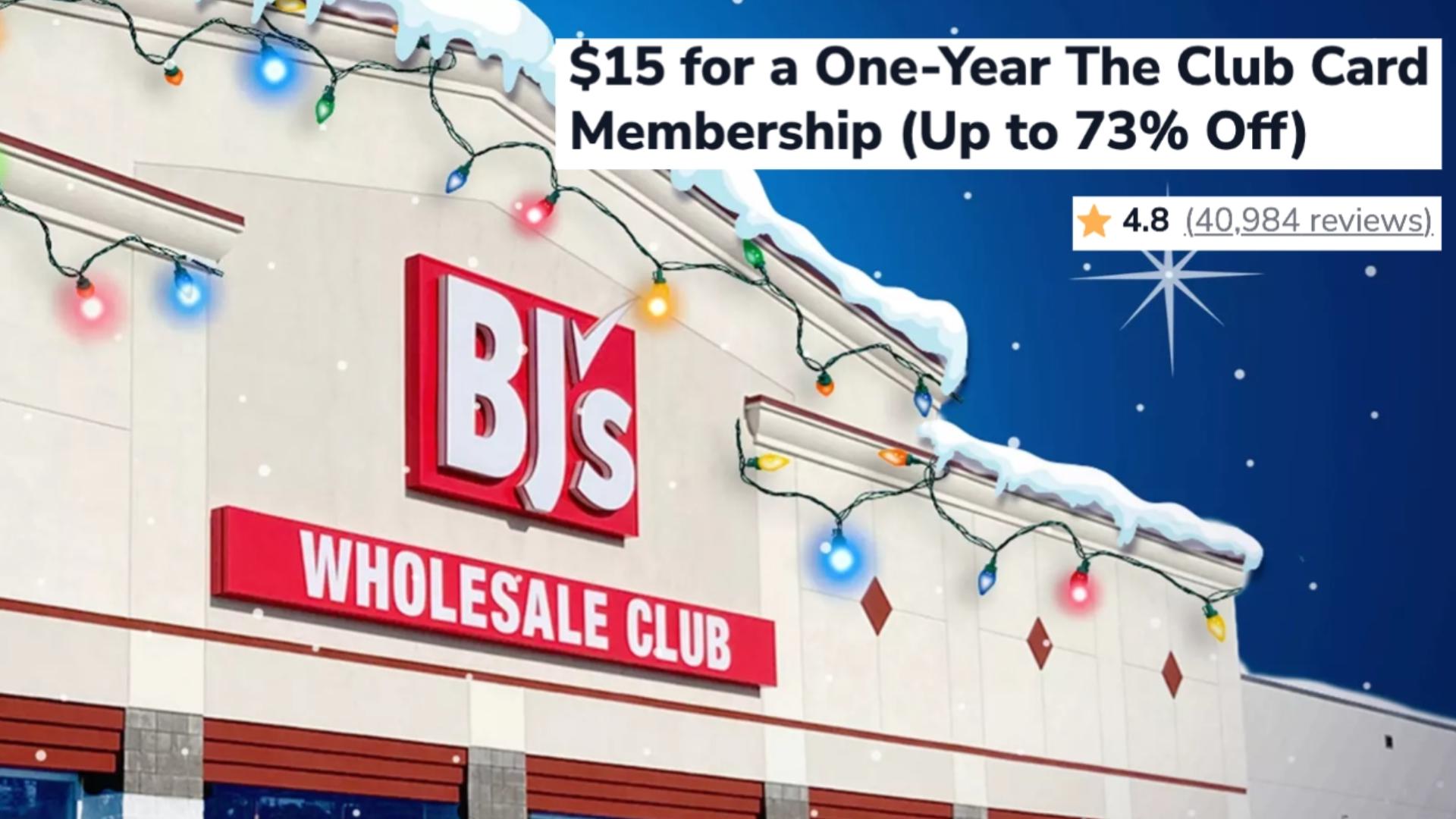 BJ’s Wholesale Club Membership Groupon Deal | khou.com