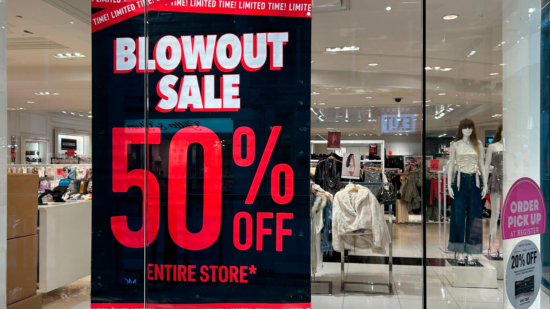 LIST: Forever 21 stores starts liquidation as company files for ...