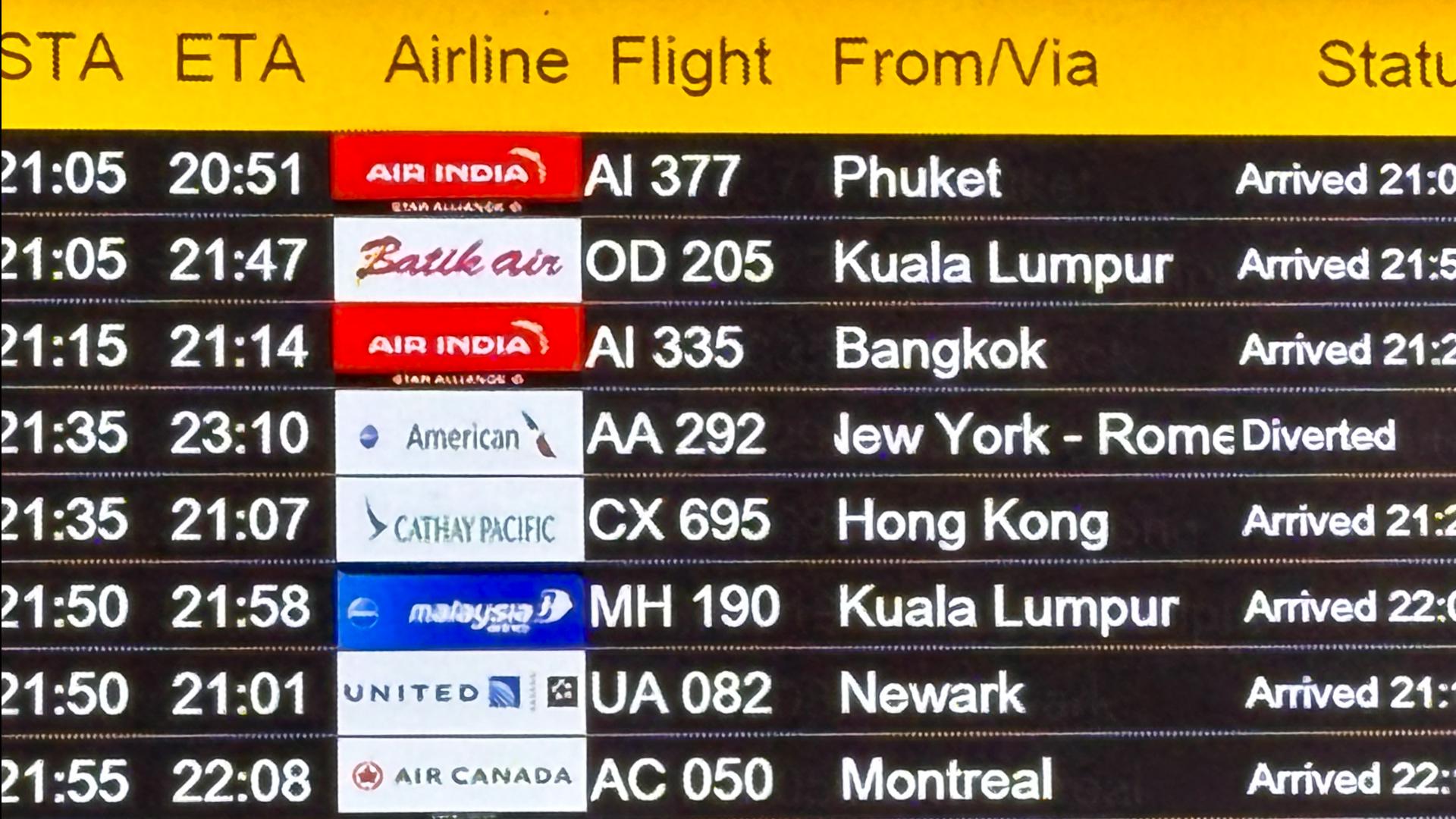 American Airlines flight diverted following reported security issue ...