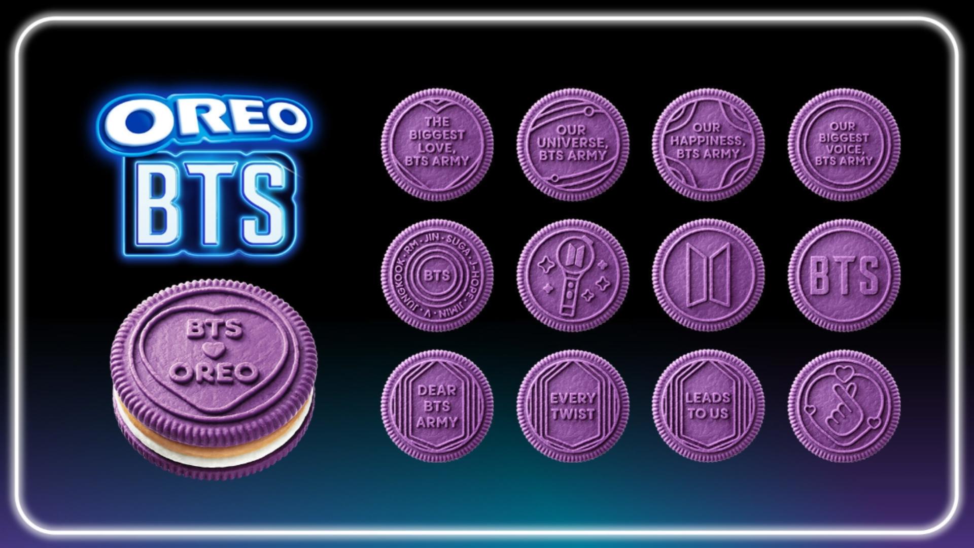 Oreo, BTS collaborate on limited-edition cookies inspired by Korean ...
