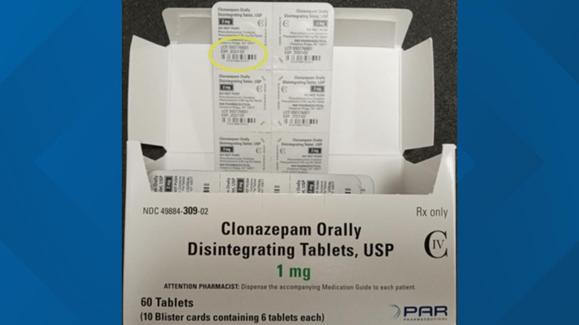Clonazepam recall expanded due to misprinted packaging | khou.com