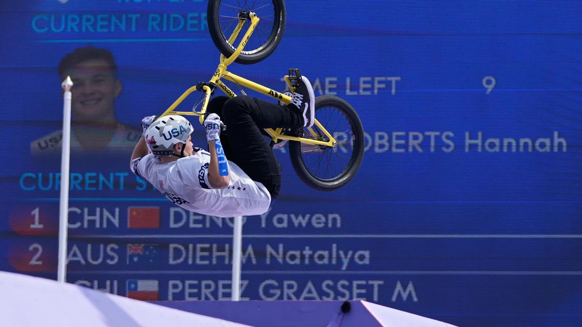 Women's freestyle BMX: Here's how Team USA's Hannah Roberts did | khou.com
