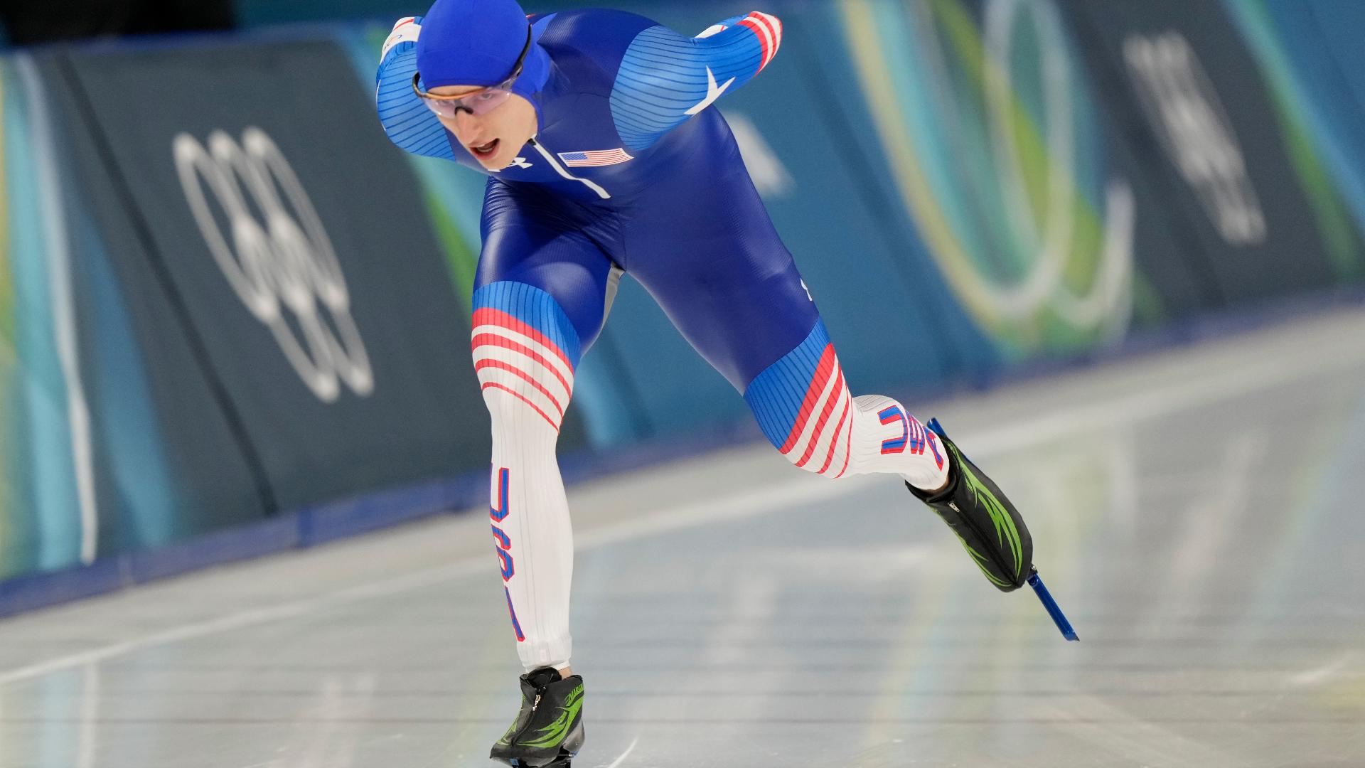 US speedskater Jordan Stolz to race in the 1,000 meters at the Winter ...