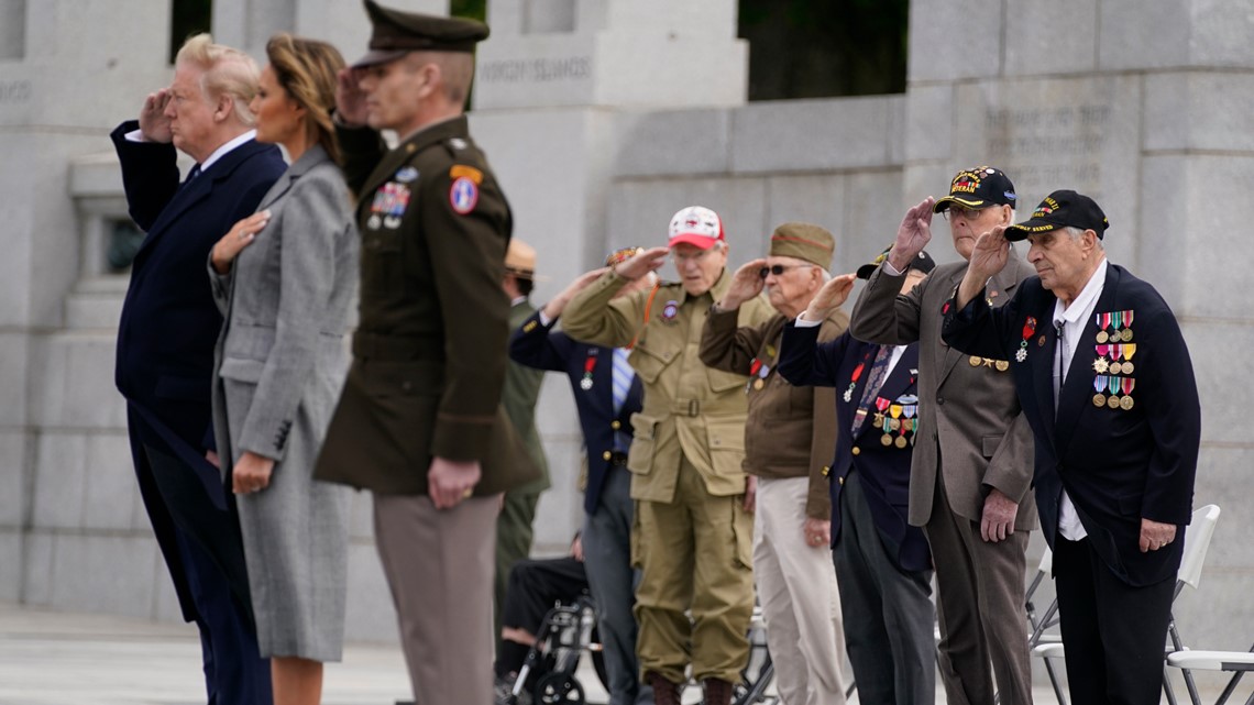 WWII veterans to join Trump at V-E Day ceremony in DC | khou.com