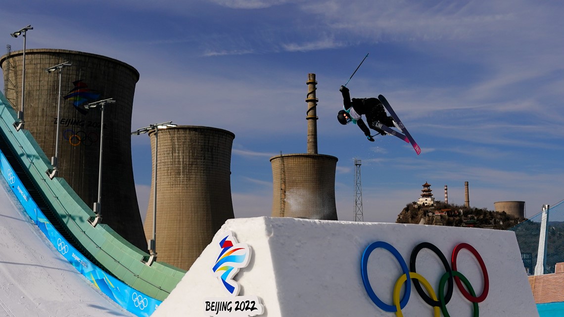 Are those nuclear towers at the Beijing Olympics? | khou.com