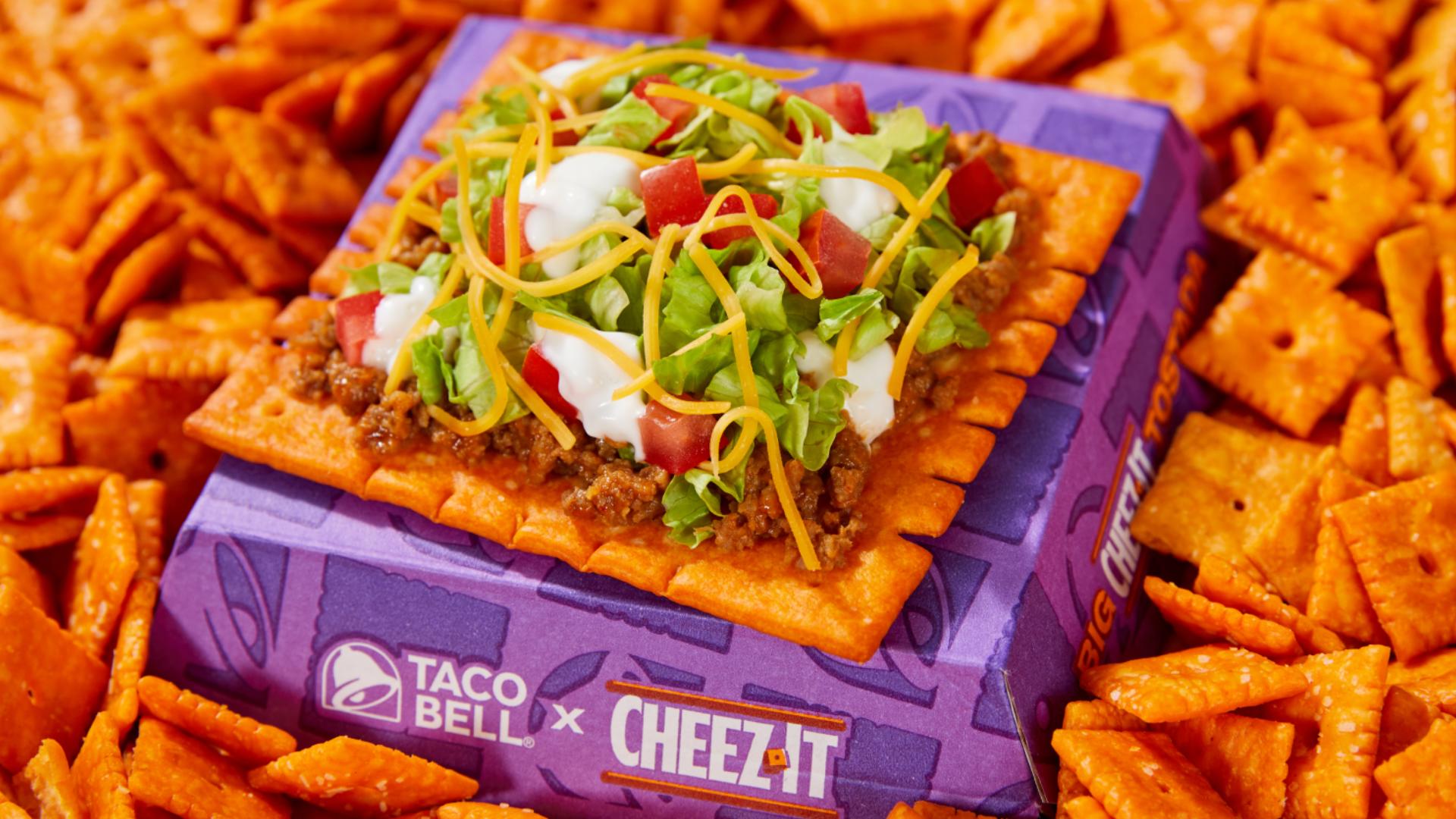 Taco Bell adds Cheez-It Tostada, Crunchwrap to menus nationwide | khou.com