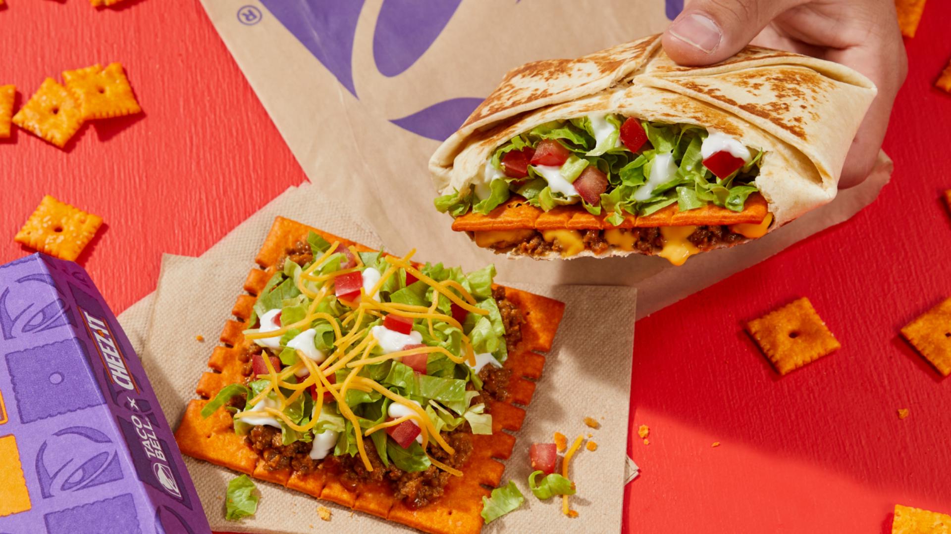 Taco Bell adds Cheez-It Tostada, Crunchwrap to menus nationwide | khou.com