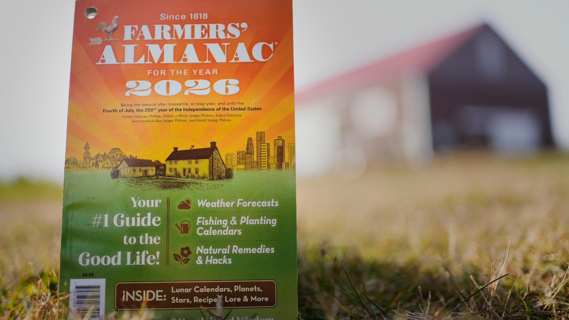 Farmers’ Almanac to end publication after more than 200 years | khou.com