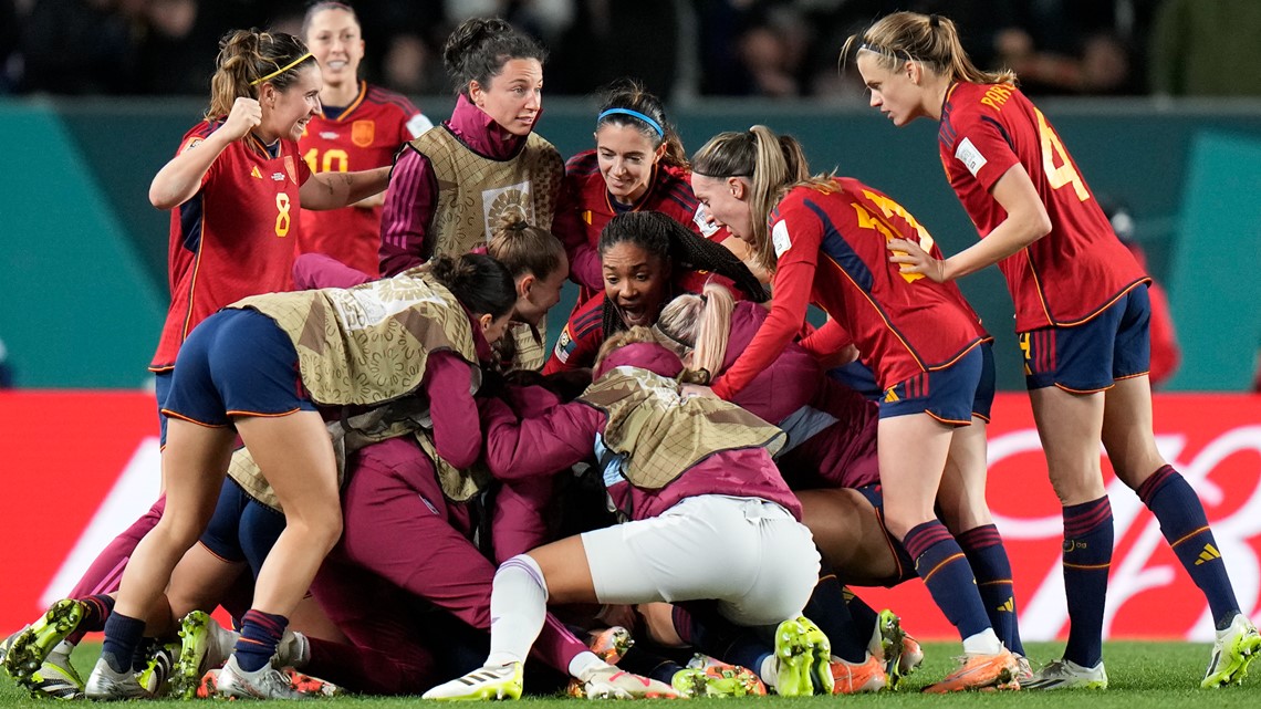 Spain beats Sweden to advance to its 1st Women's World Cup final | khou.com