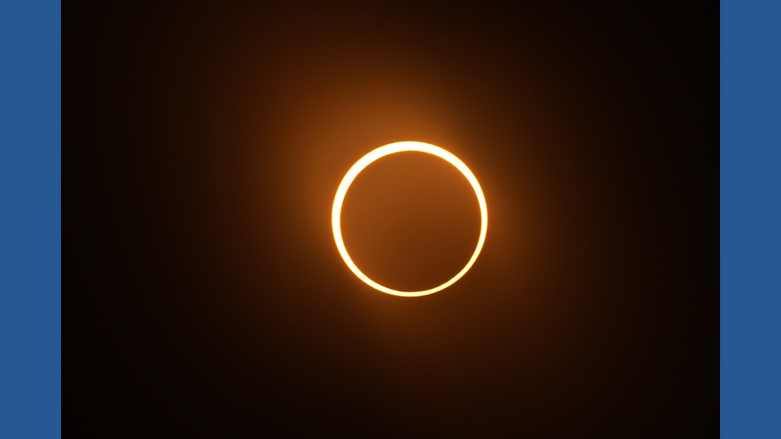 Annular solar eclipse creates rare 'Ring of Fire' on Feb. 17 | khou.com
