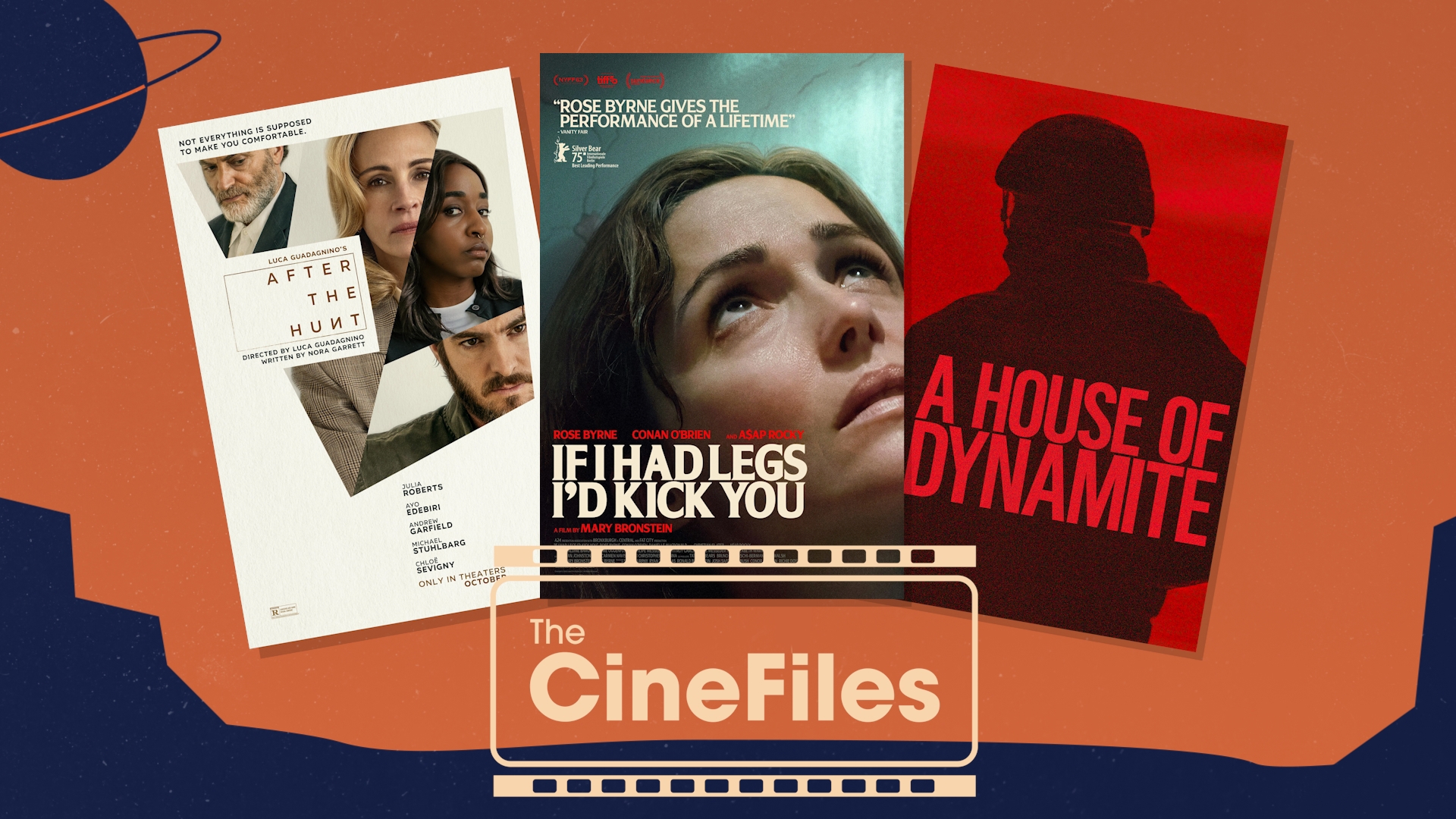 The CineFiles | 'If I Had Legs I'd Kick You', 'After the Hunt', 'A ...