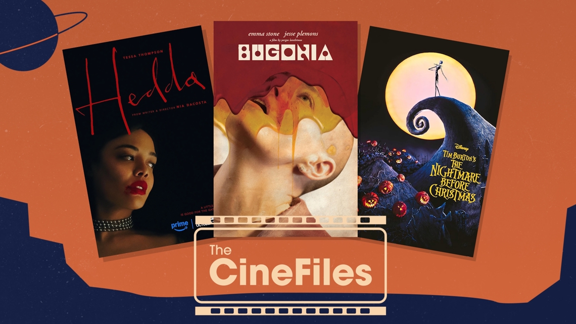 The CineFiles | Reviews of 'Bugonia', 'Hedda' and 'The Nightmare Before ...