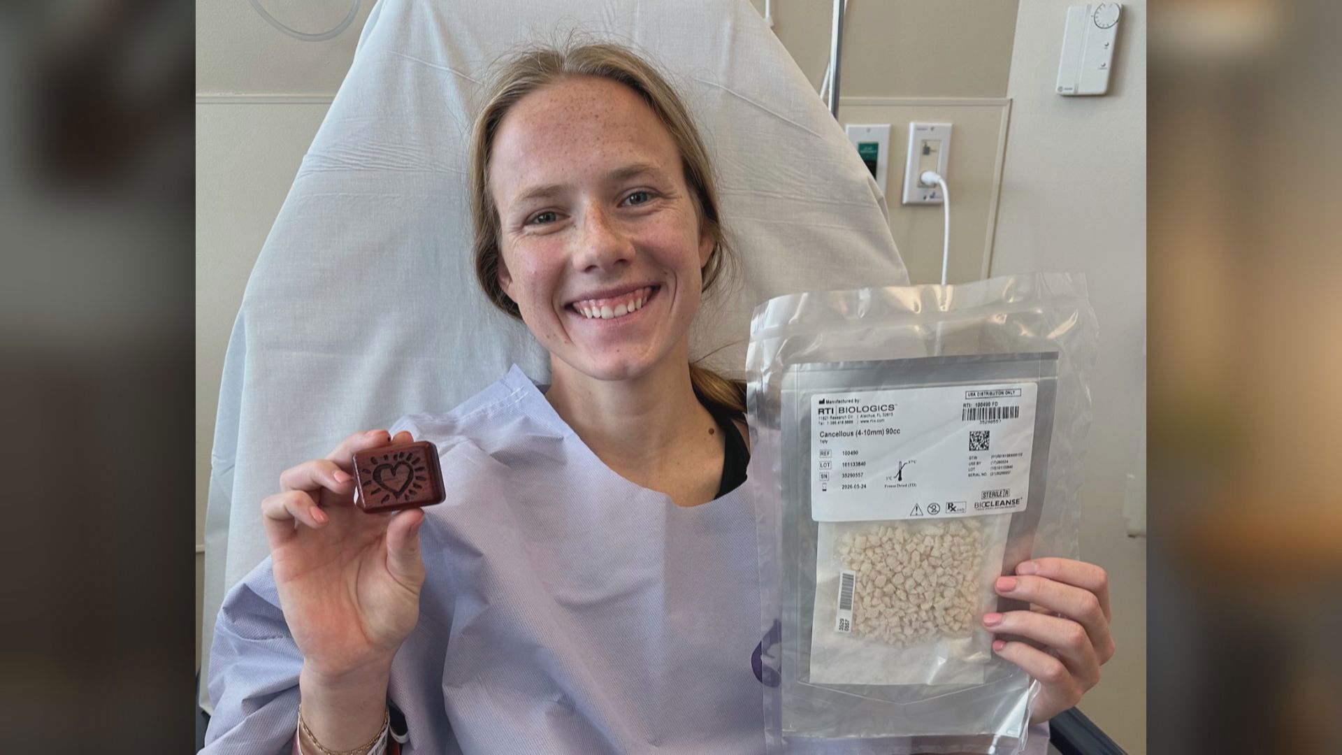 In need of donor bone, woman receives it from her late twin | khou.com