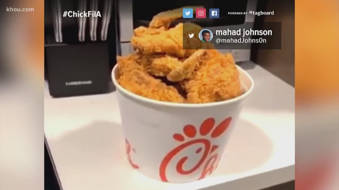 Verify: Is Chick-Fil-A selling buckets of chicken? | khou.com