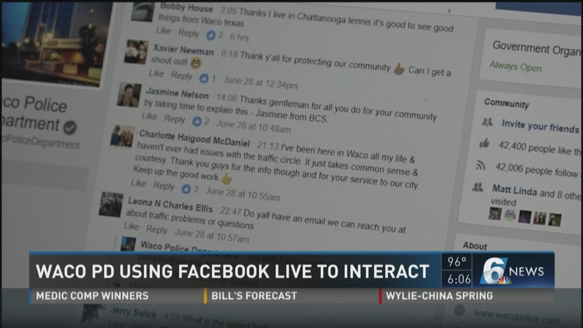 Waco Police Department engages community with social media | khou.com