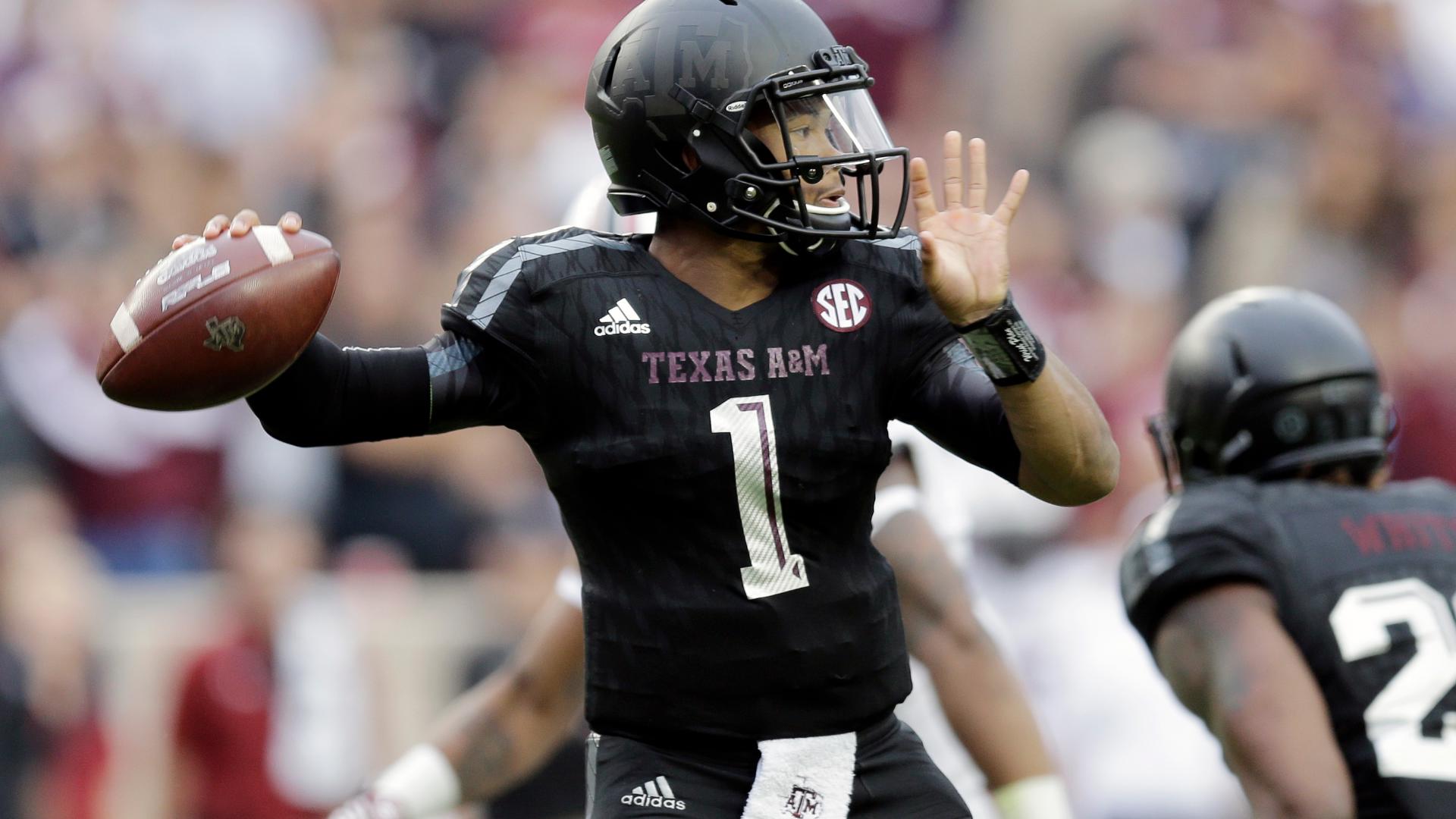 A&M coach signals for blackout game against LSU at Kyle Field | khou.com